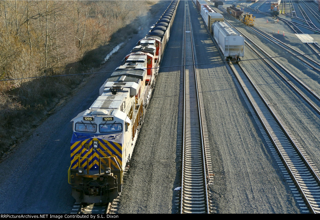 CREX 1205 North coal at Delta